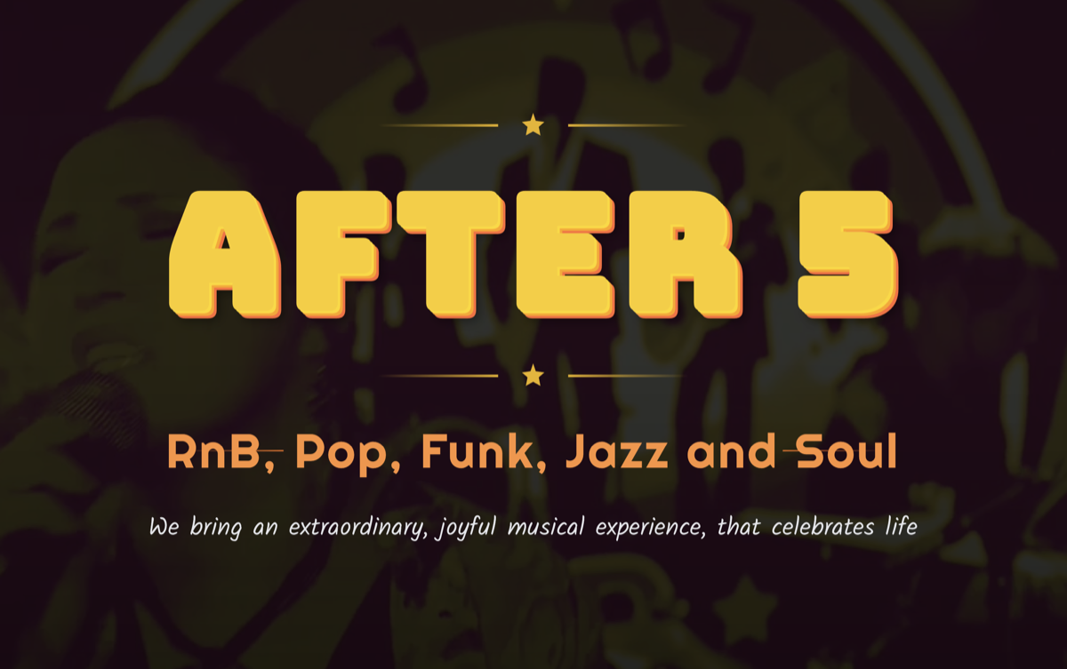After 5 - Party Band & Live Band | RnB, Pop, Funk, Jazz, Soul | Tallinn